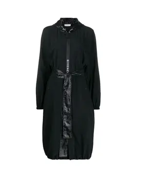 Givenchy Hooded Belted Raincoat