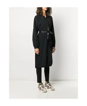 Givenchy Hooded Belted Raincoat