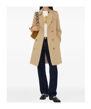 Burberry Mid-length Kensington Heritage Trench Coat