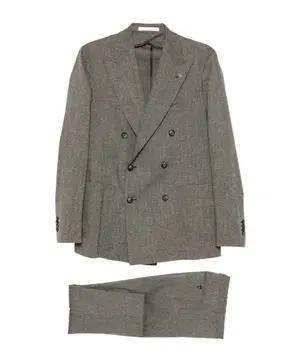 Tagliatore Long-sleeved Suit - Grey