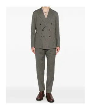 Tagliatore Long-sleeved Suit - Grey