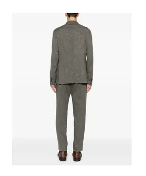 Tagliatore Long-sleeved Suit - Grey