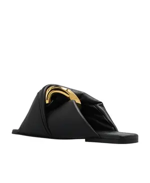 J.W.ANDERSON Chain Detail Leather Slides
