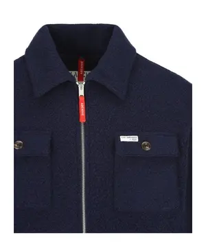 FAY Zip-up Shirt Jacket