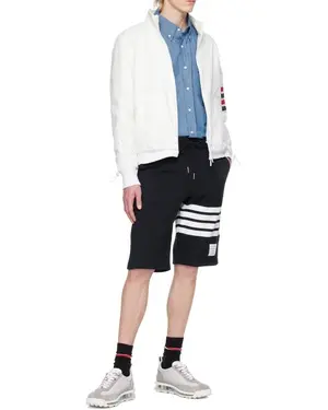 Thom Browne 4-bar Long Sleeved Shirt