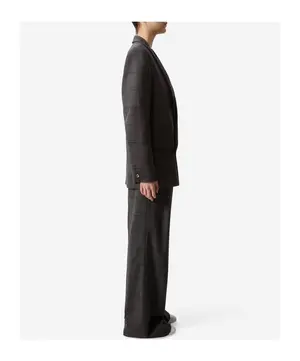 Coperni Double-breasted Tailored Jacket With Notch Lapel And Buckle Detail