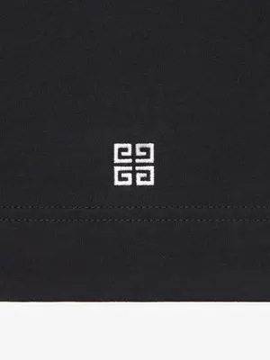 Givenchy Crest Logo Embroidered T-shirt