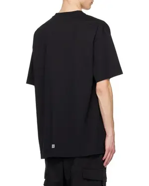 Givenchy Crest Logo Embroidered T-shirt