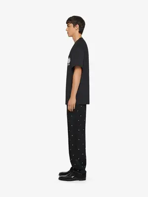 Givenchy Crest Logo Embroidered T-shirt