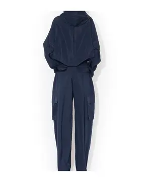 Alaïa Low Waist Drawstring Cargo Pants