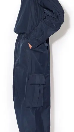 Alaïa Low Waist Drawstring Cargo Pants