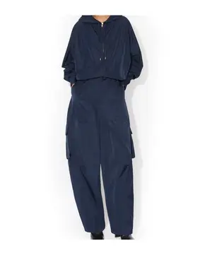 Alaïa Low Waist Drawstring Cargo Pants