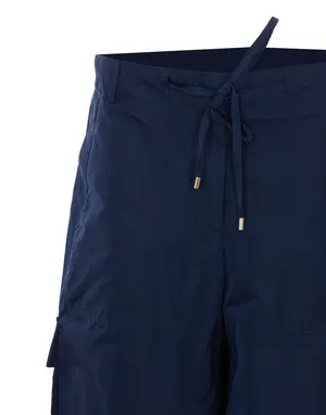 Alaïa Low Waist Drawstring Cargo Pants