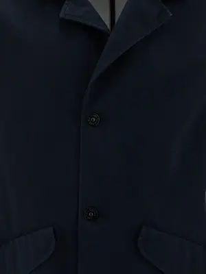 Stone Island Raso Gommato 3l Jacket - Blue