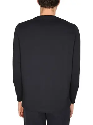 Paul Smith Zebra Patch Logo Long Sleeve Sweatshirt