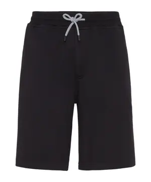 Brunello Cucinelli Drawstring Straight Leg Bermuda Shorts