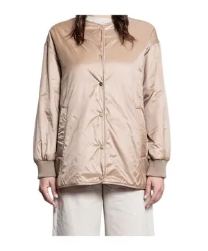 Max Mara Long-sleeved Cotton Jacket