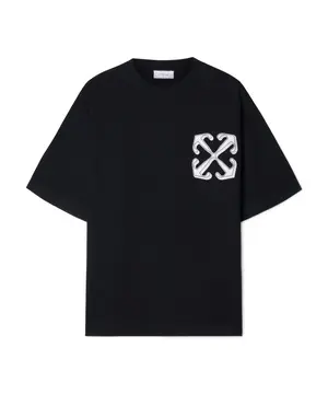 Off-White Graphic Printed Crewneck T-shirt