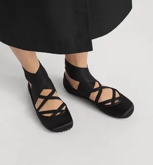 Dior Shade Ballet Flat - Black