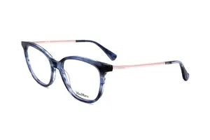 Max Mara Square Frame Eyeglasses - Blue