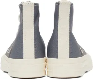 Play Comme Des Garcon Comme Des Garçons Play X Converse Big Heart High-top Sneakers - Gray