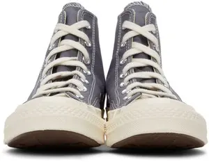 Play Comme Des Garcon Comme Des Garçons Play X Converse Big Heart High-top Sneakers - Gray
