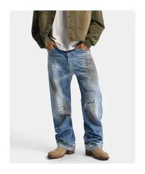 Dsquared2 Light Dirty Wash Loose Twist Jeans
