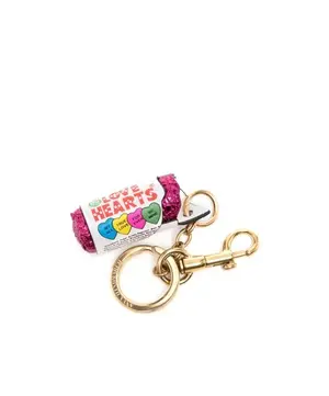 ANYA HINDMARCH Metal Chain And Logo Keychain - Multicolor