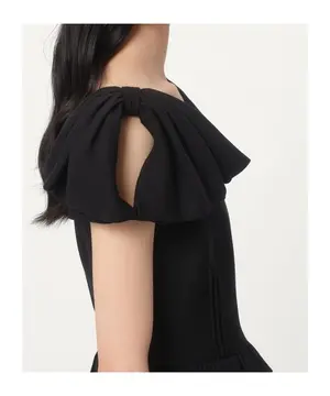 Valentino Garavani Bow Detail Mini Dress