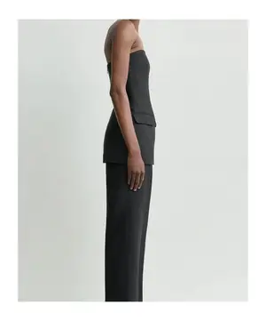 TOTEME Strapless Pocket Top