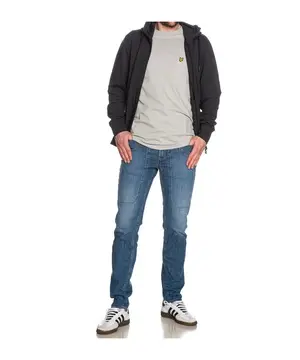K-WAY Full Zip Hooded Sweatshirt With Logo Detail