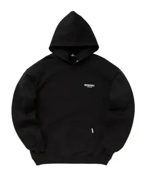 REPRESENT Owners Club Oversized Hoodie - Black