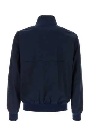 BARACUTA G9 Harrington Zip-up Bomber Jacket - Blue