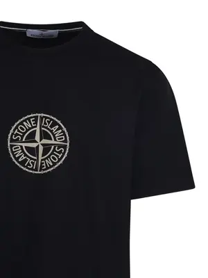 Stone Island Compass Printed Regular-fit T-shirt