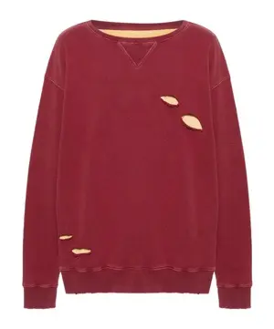 MAISON MARGIELA Distressed Oversized Sweatshirt