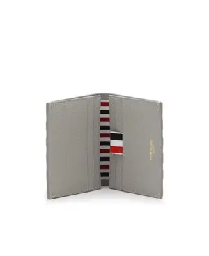 Thom Browne Checked Bi-fold Wallet - Gray