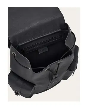 FERRAGAMO Gancini Buckle Double Pocket Backpack