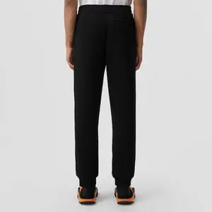 Burberry Logo Printed Track Pants - Black