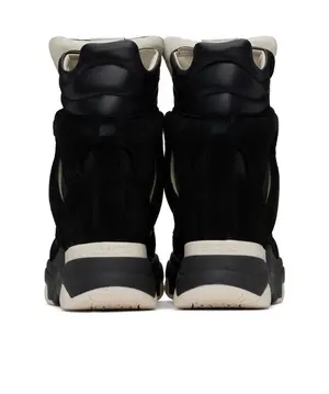 Isabel Marant Étoile Lace-up High-top Sneakers - Black