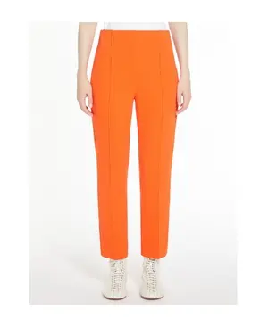 Sportmax Mid-rise Cropped Tailored Trousers