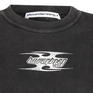 Alexander Wang Blade Logo Sweatshirt - Washed Grey