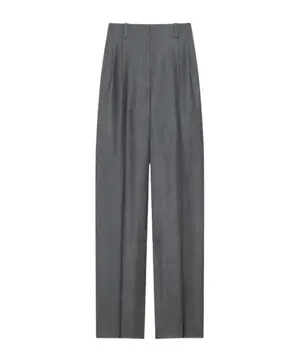 Givenchy Double Pleated Wool Trousers
