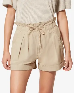 Isabel Marant Étoile Pleated Drawstring Shorts