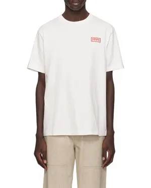 Kenzo Logo Embroidered Crewneck T-shirt