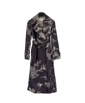 Dries Van Noten Long-sleeved Cotton Garment - Black
