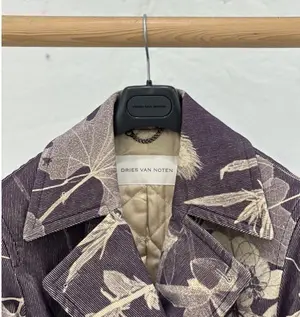 Dries Van Noten Long-sleeved Cotton Garment