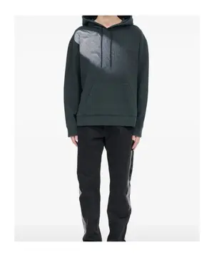 MAISON MARGIELA Drawstring Hoodie With Logo Print