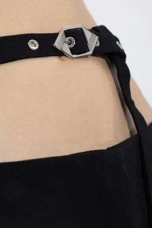 Attico The Cut-out Detailed Trousers
