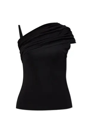 Versace Asymmetrical Blouses