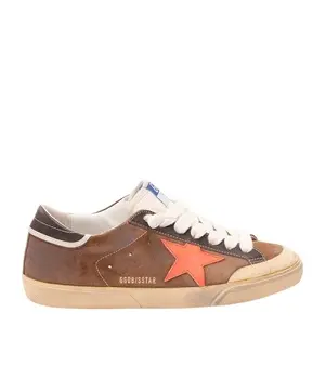 GOLDEN GOOSE Super Star Low-top Sneakers - Brown